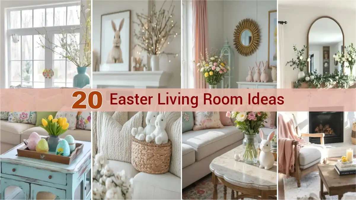 20 Easter Living Room Ideas - Turn Your Space into a Festive Haven